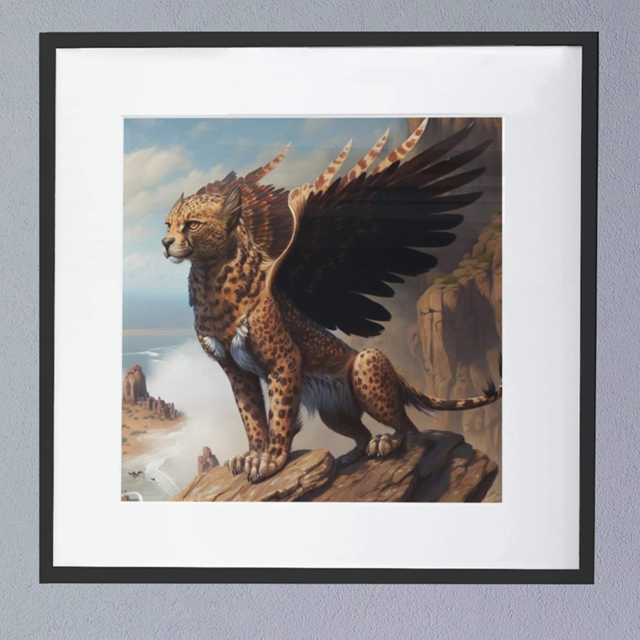 Griffins Mythical Creatures Flying