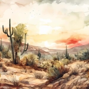 Animals Desert North America Sonoran Clipart,digital Instant Download ...