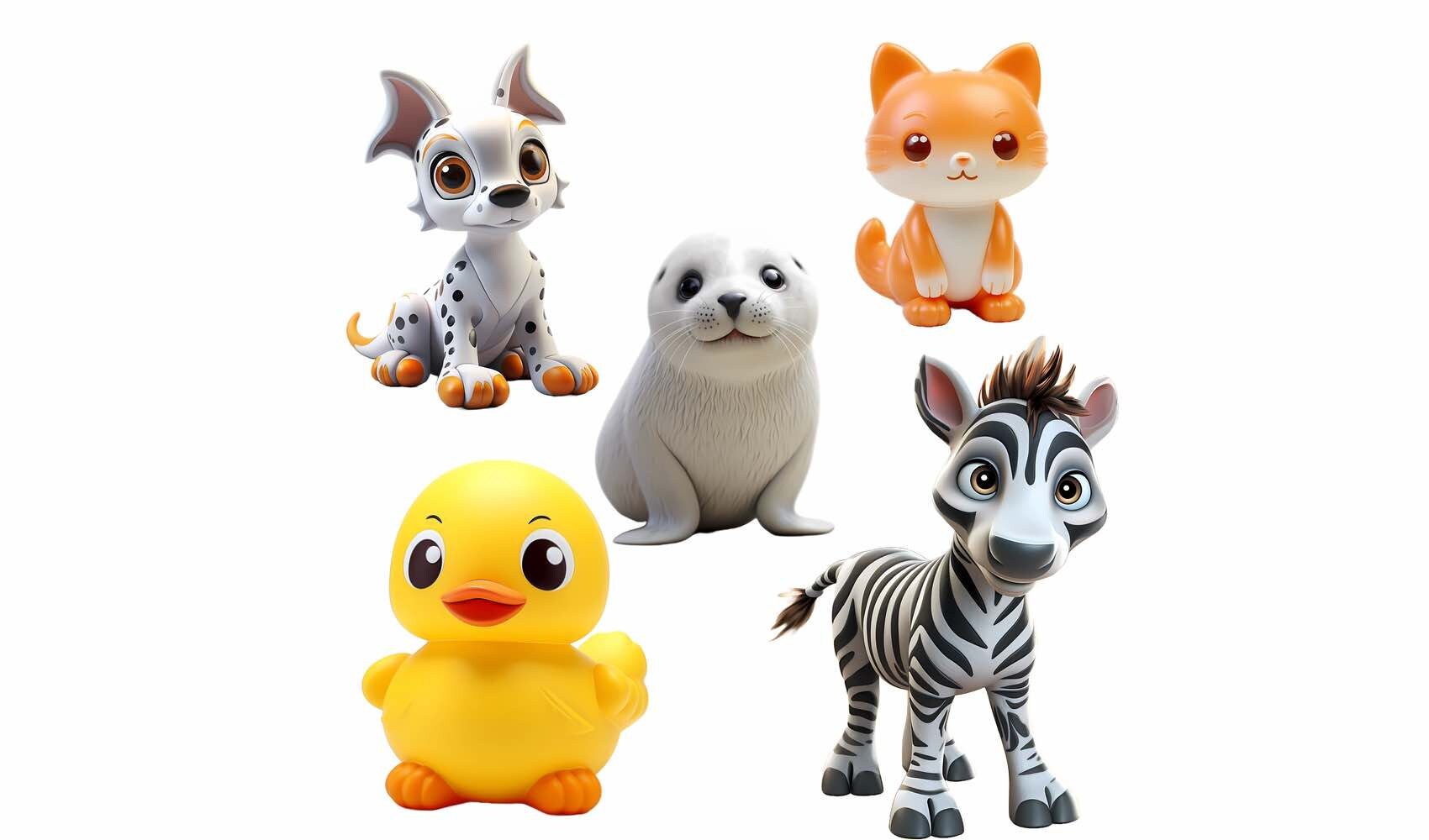 Desk Pets Cartoon Animal Pet Clipart Bundle Digital Downloads - Etsy