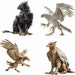 Griffin Realistic Overlay Digital Downloads, 23 Gryphon Clipart Fantasy ...