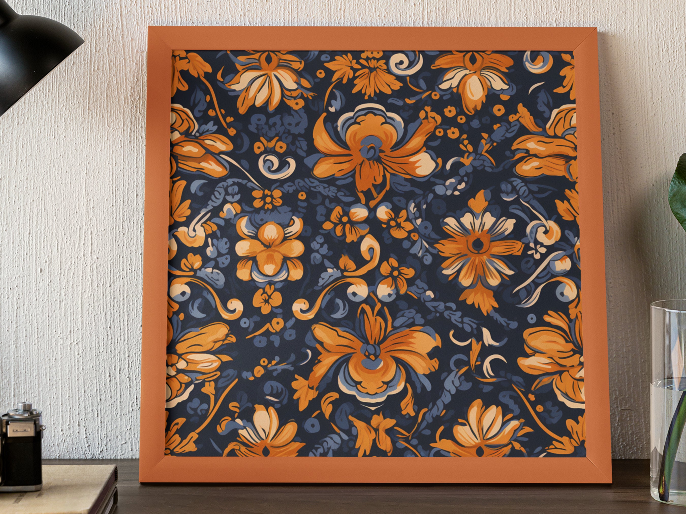 Mexican Talavera Tile Seamless Digital Papers, 20 Mexico Spanish ...