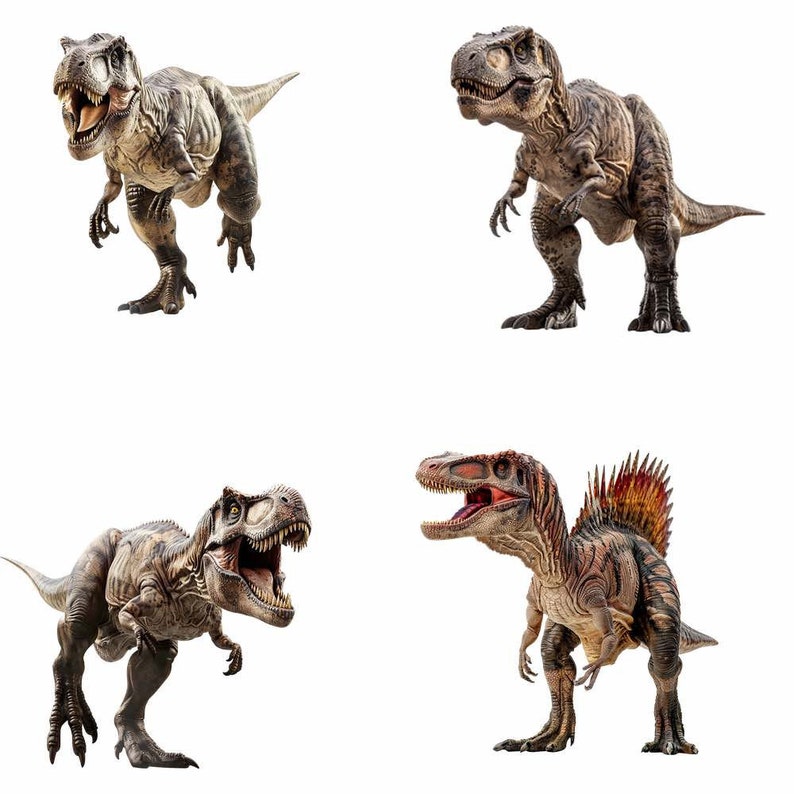 Dinosaur Overlay, Tyrannosaurus Realistic Digital Downloads,26 Jurassic ...