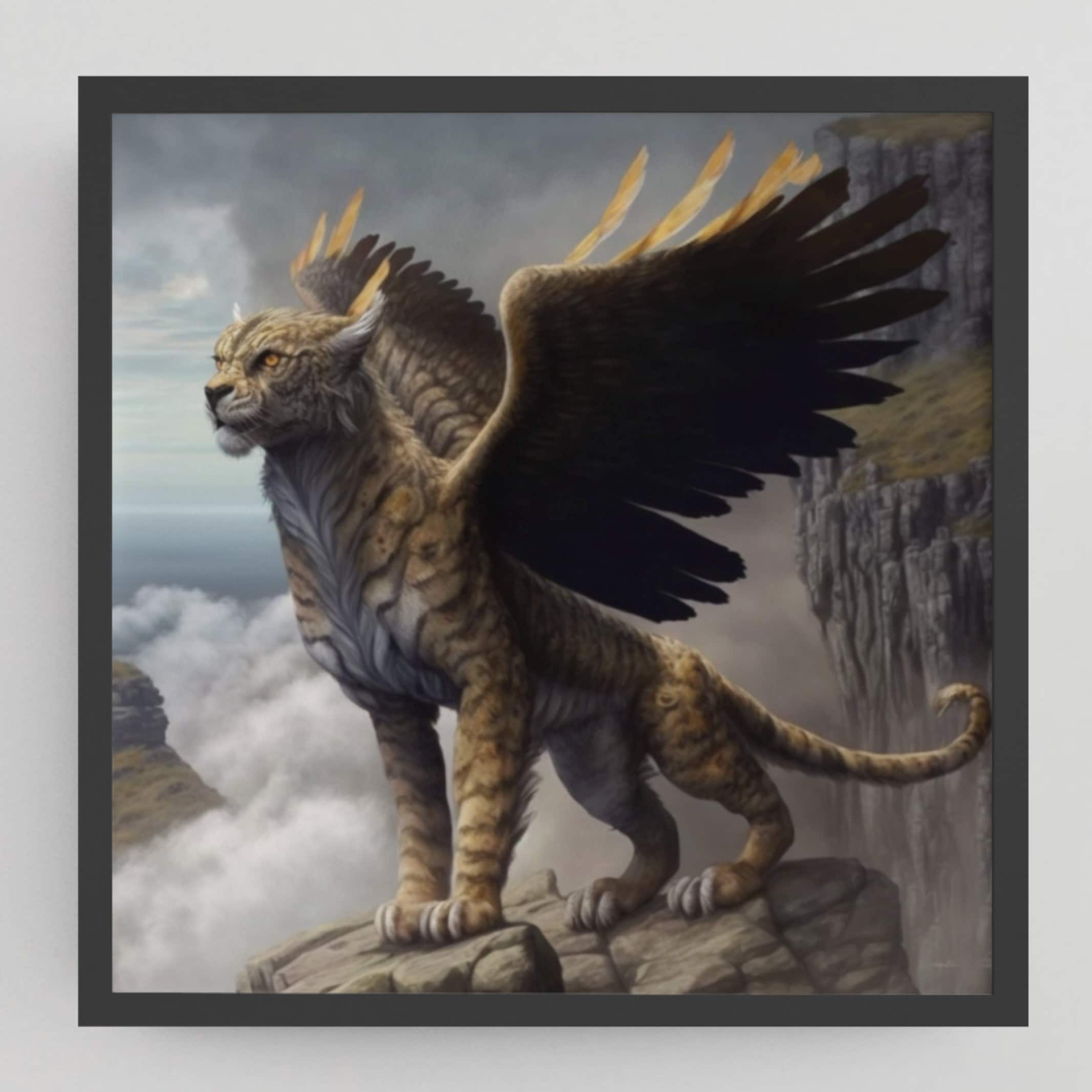 Griffins Mythical Creatures Flying