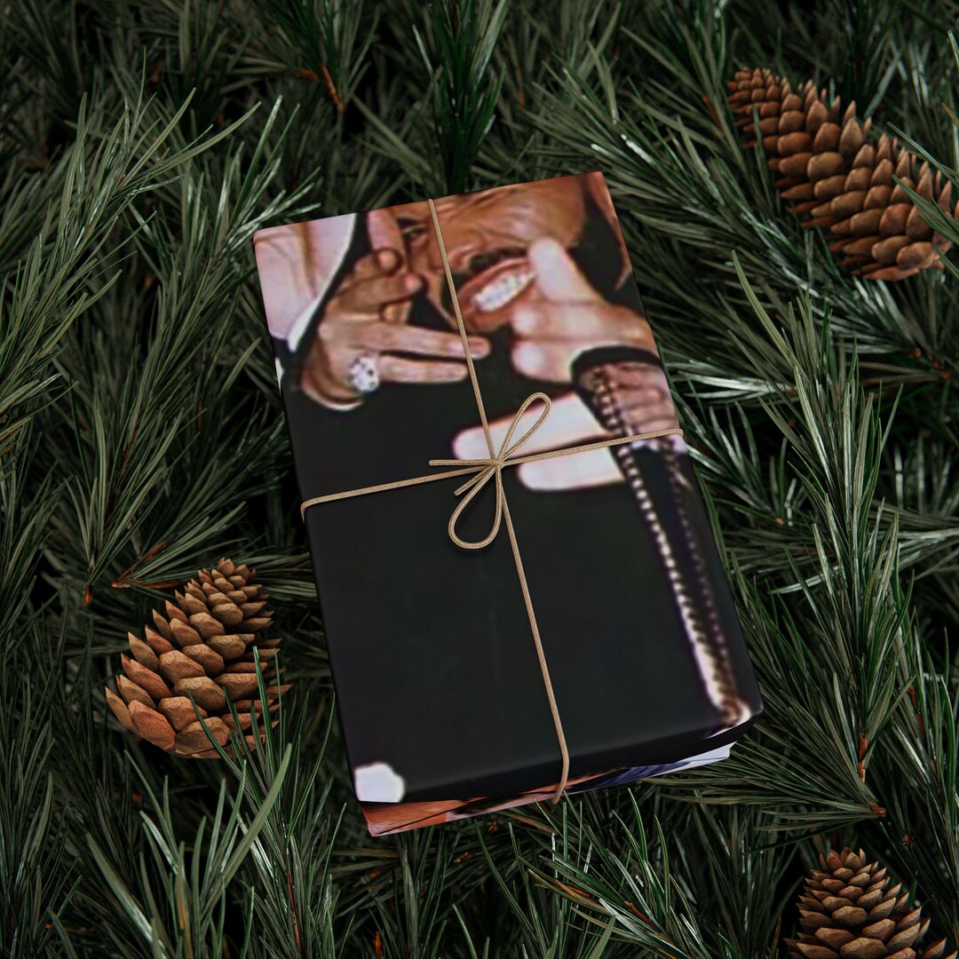 Drake R&B Christmas Wrapping Paper, Holiday Gift Wrap Roll - Etsy