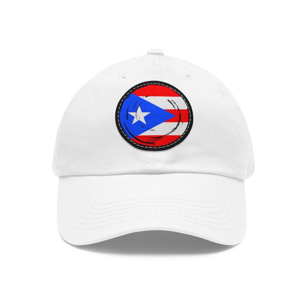 Puerto Rico Flag Flat Bill Snapback Hat Isla Del Encanto Baseball Cap ...
