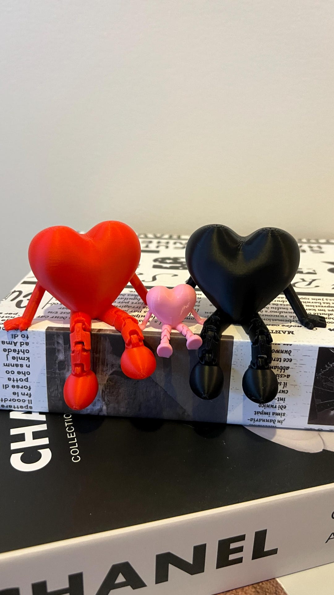 Adorable Heart Figures With Movable Legs Adorable Heart Figures Perfect ...