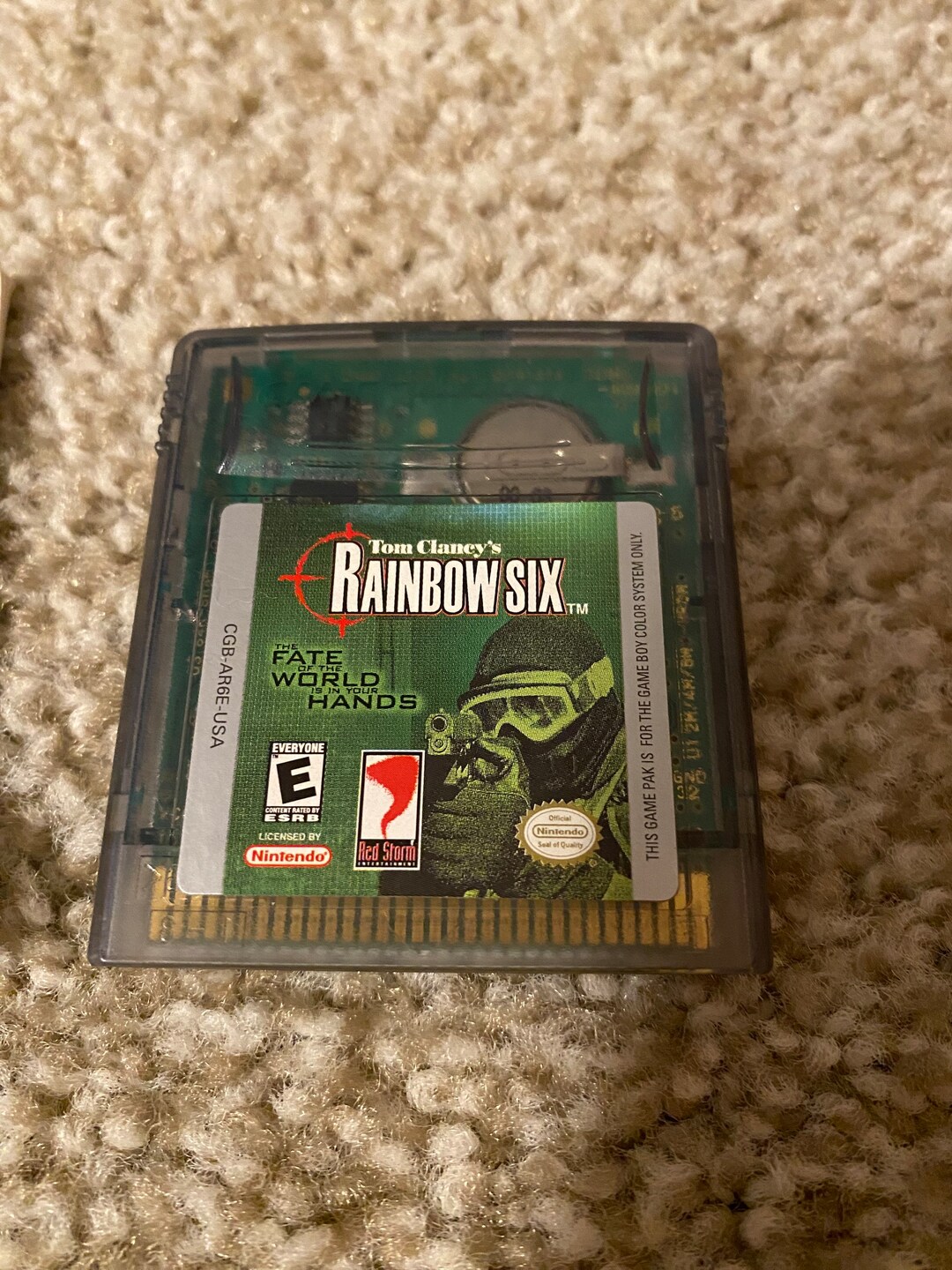 Vintage Tom Clancy’s Rainbow Six Gameboy Color Game and Instruction Booklet - Etsy