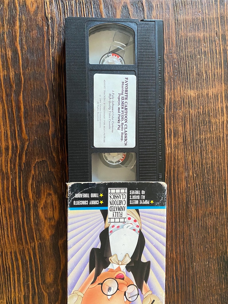 Elmer Fudd Cartoon Classics VHS - Etsy