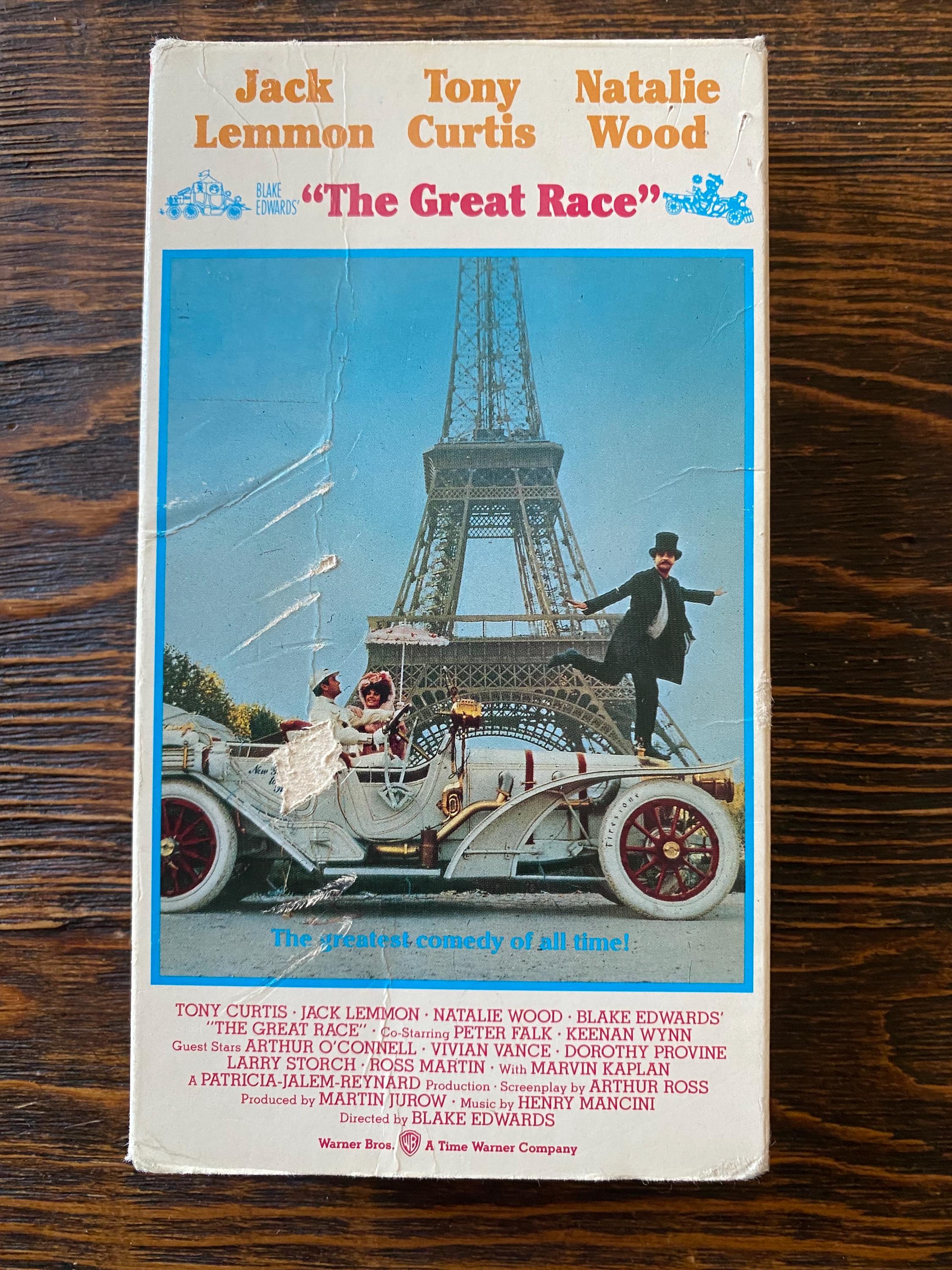 The Great Race VHS - Etsy