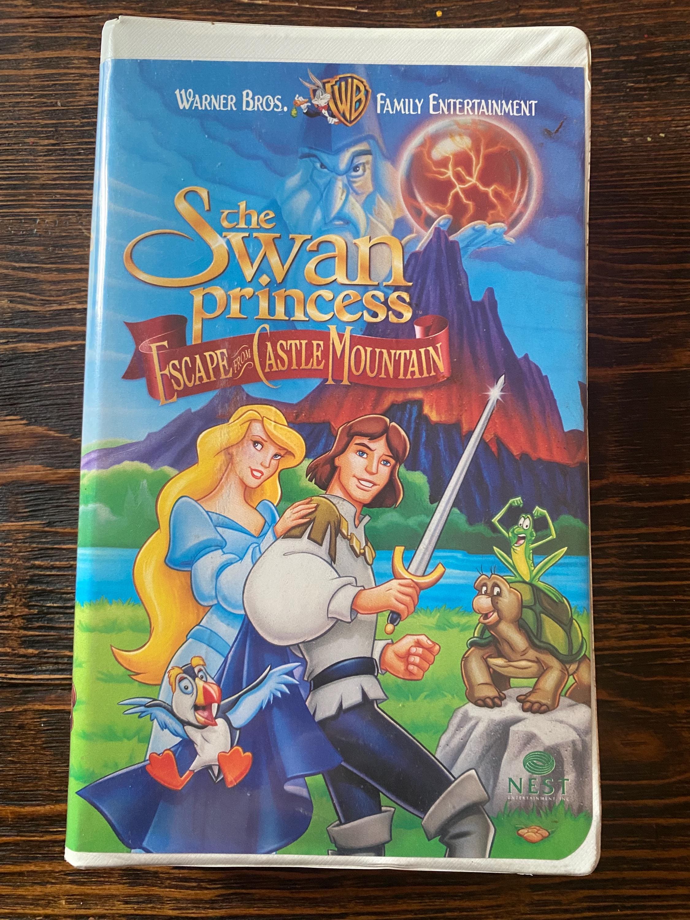 The Swan Princess Escape From Castle Mountain VHS - Etsy