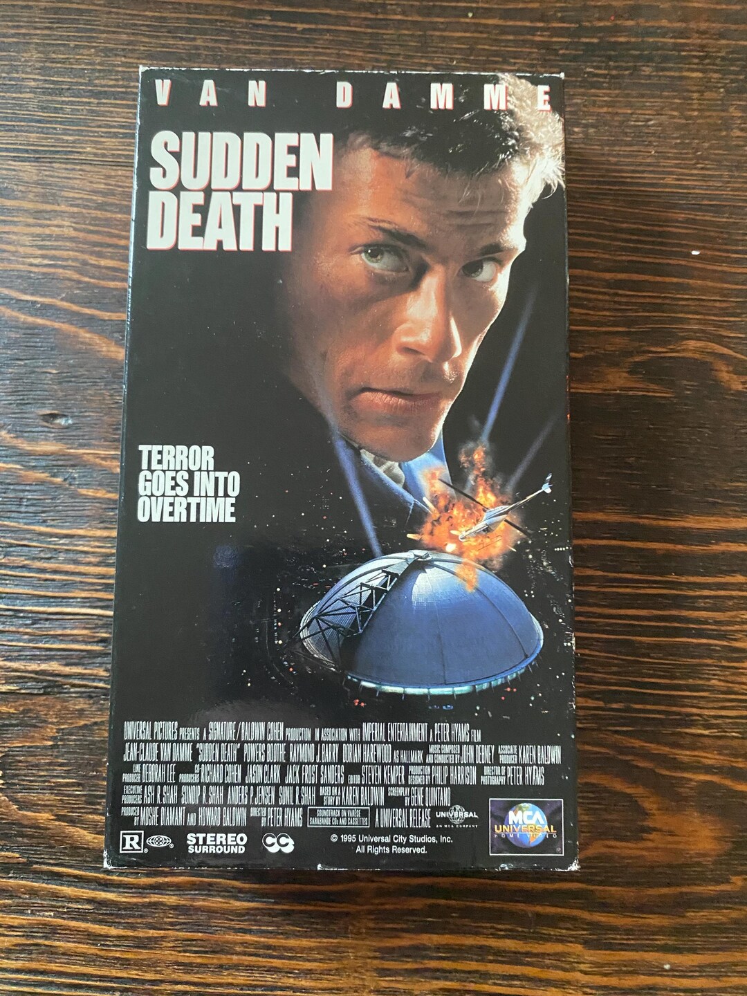 Sudden Death VHS - Etsy