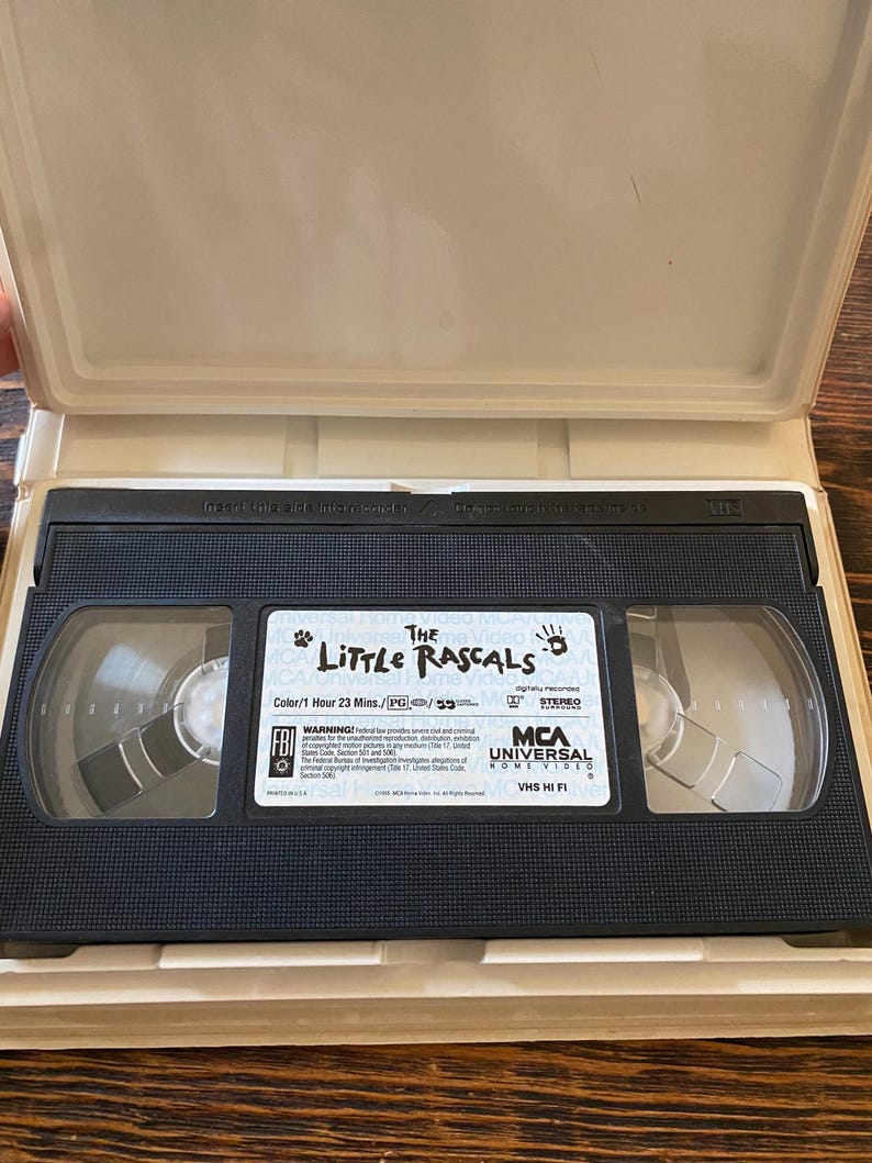 The Little Rascals VHS - Etsy