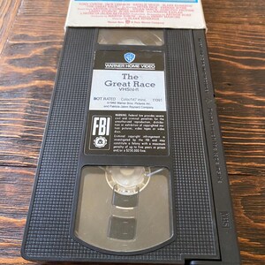 The Great Race VHS - Etsy
