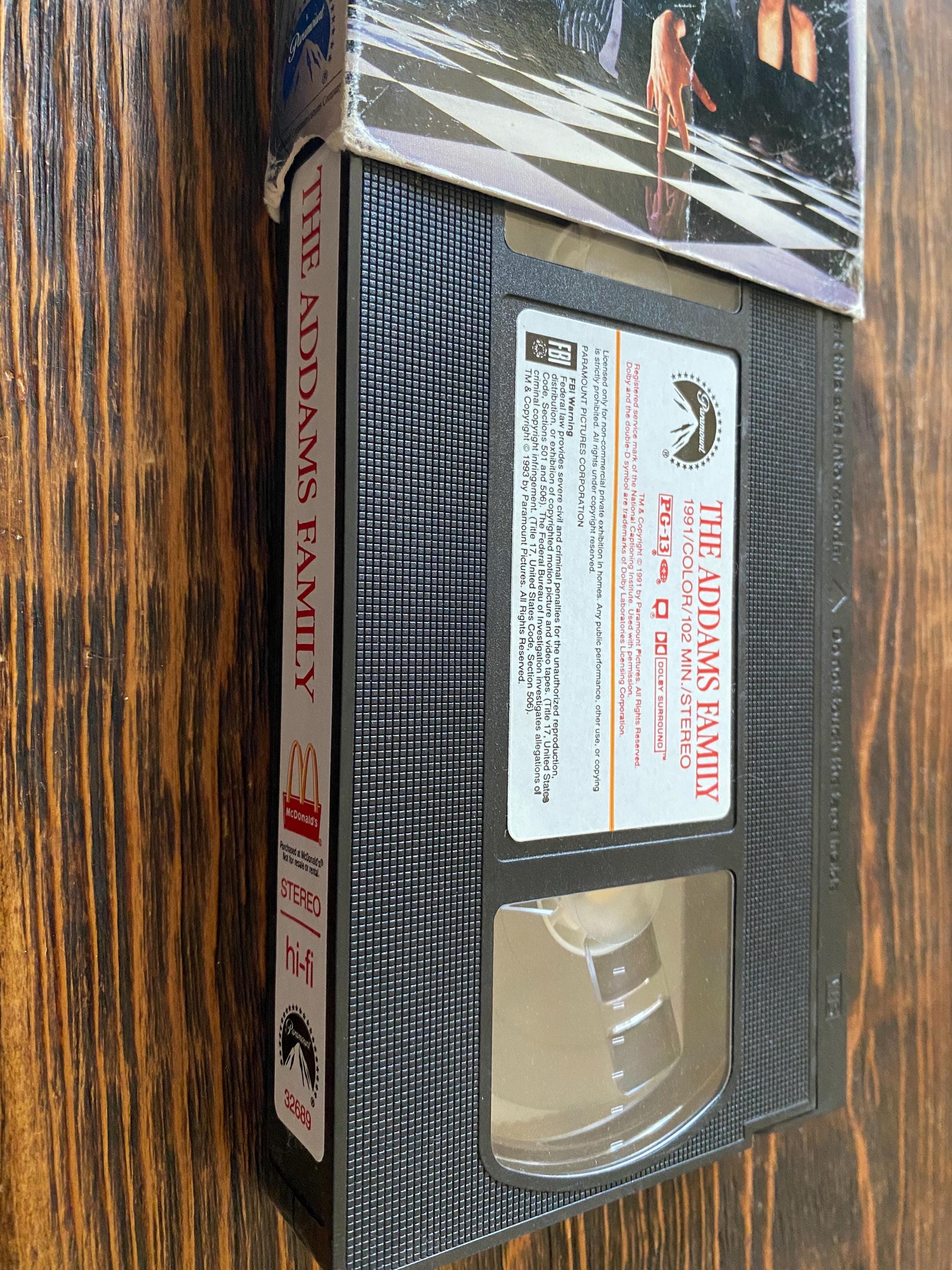 Addams Family VHS - Etsy