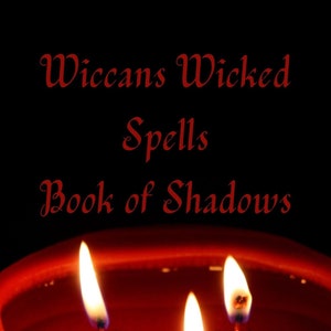 WICCANS Wicked Spell Book of Shadows - Etsy