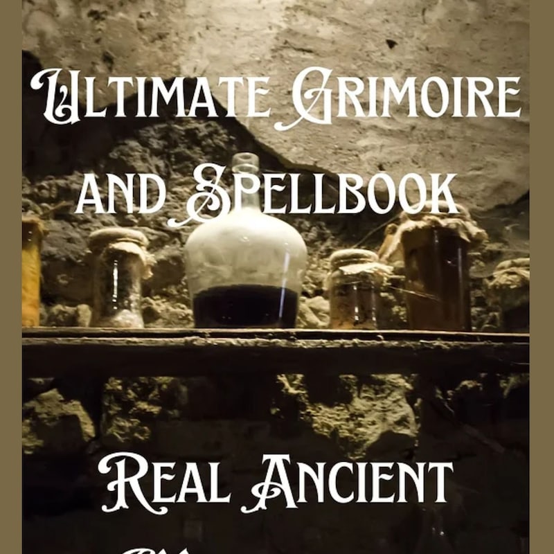 Real Spell Book - Etsy