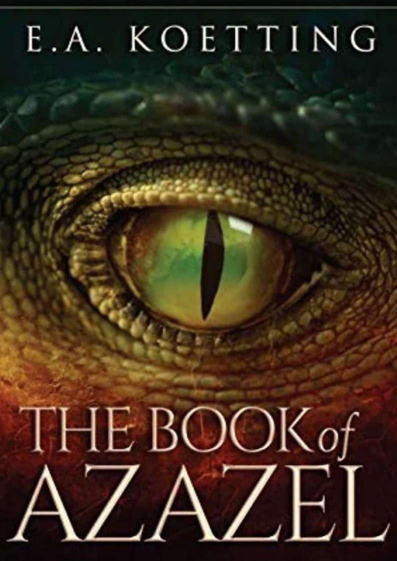 The Book of Azazel - the Grimoire of the Damned - E A Koetting - Etsy