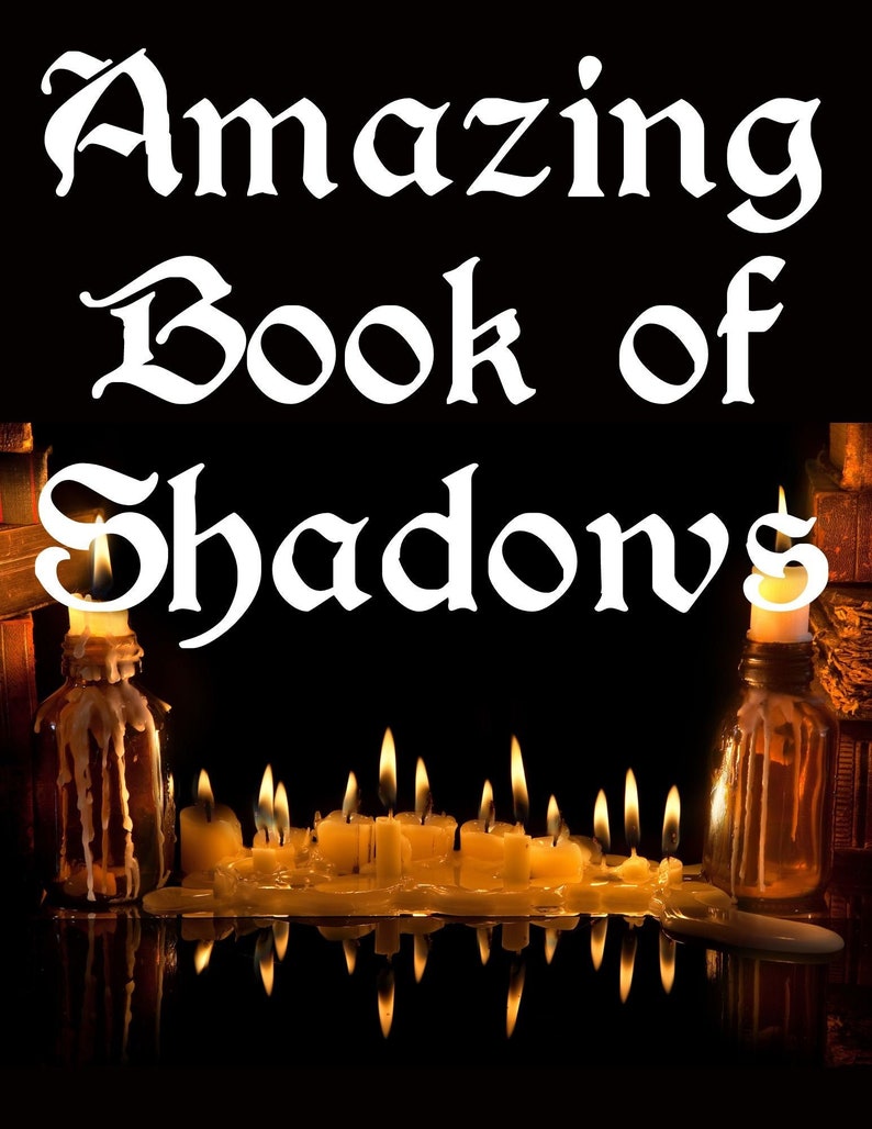 Amazing Book of Shadows 3600+ Pages Fully Illustrated - Etsy