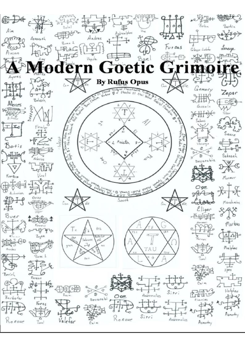 A Modern Goetic Grimoire - Etsy