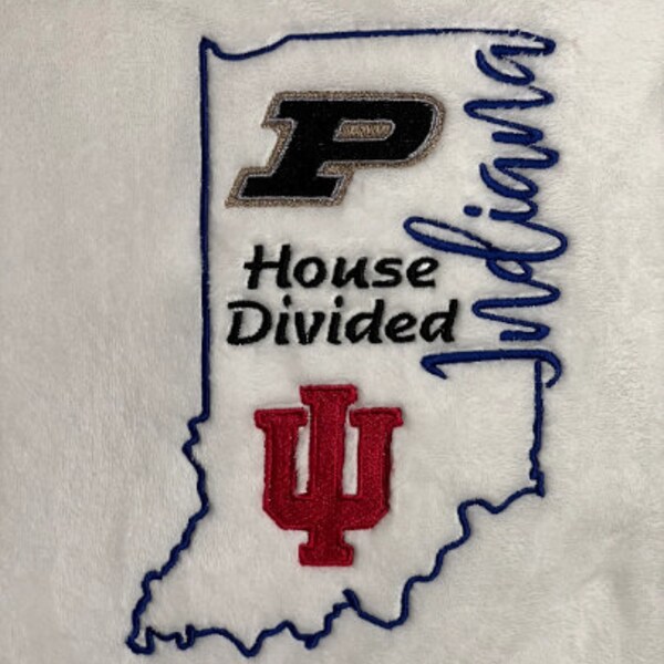 Iu Purdue House Divided - Etsy