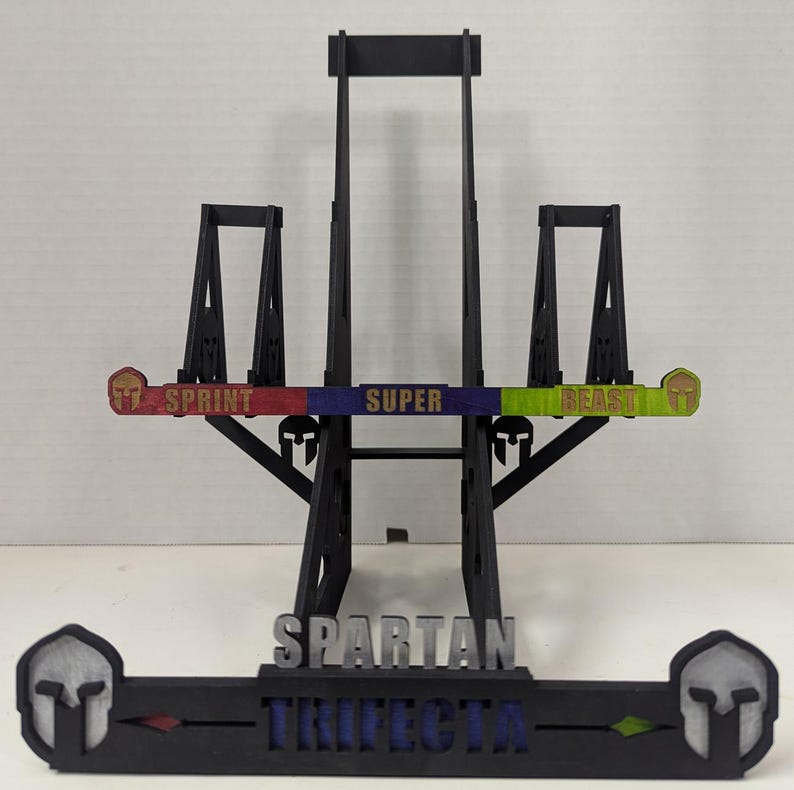 Spartan Trifecta Weekend Desk Top Tower - Etsy