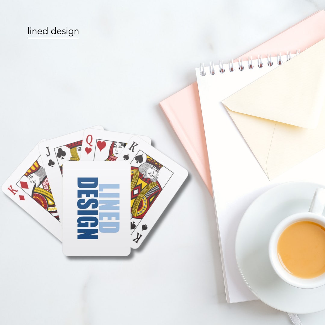 Custom Two Tone Canasta Card Deck Personalized Card Deck - Etsy