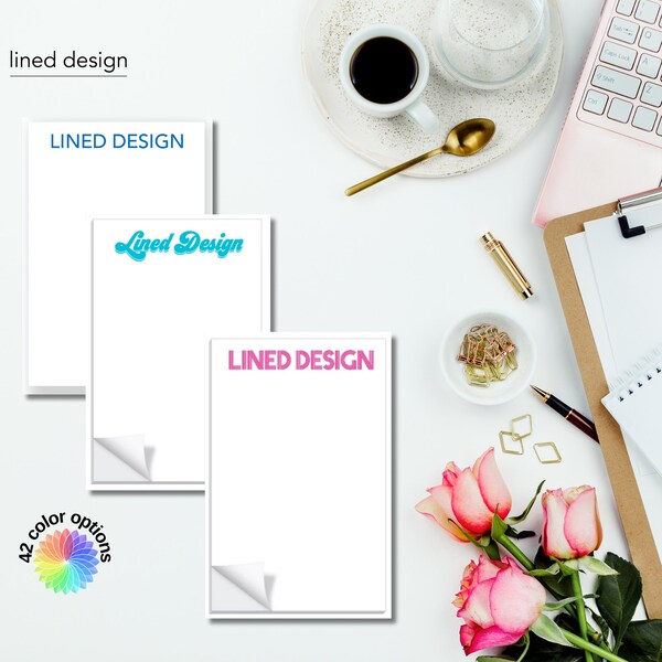 Custom Large Notepad - Etsy