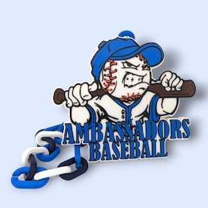 Oversized Custom 3D Printed Logo, Graduation, Homerun Chain, Sports ...