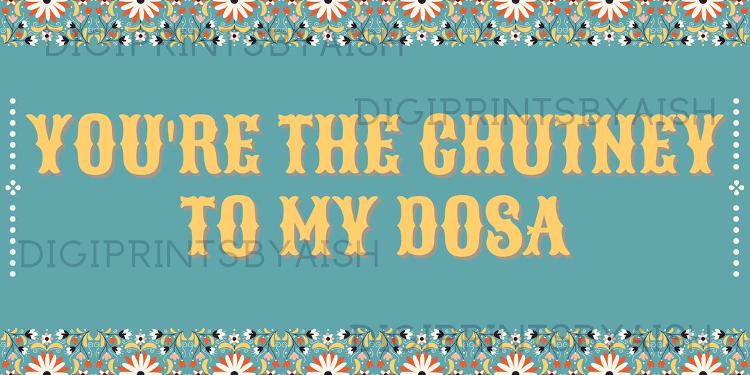 Indian Wedding Food Signs- Wedding Signage- Dosa Cart Sign - Etsy