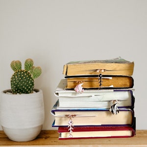 Rose Gold Charmed Paperclips Ocean Themed Cute Creatures-set of 4 - Etsy