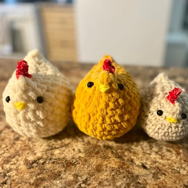 Chicken Plush - Etsy