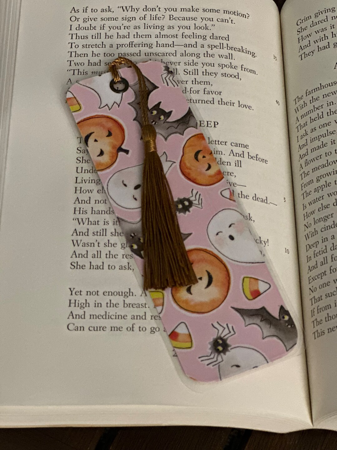 Halloween Cute Bookmarks, Cute and Spooky. Candy Corn, Pumpkins and ...