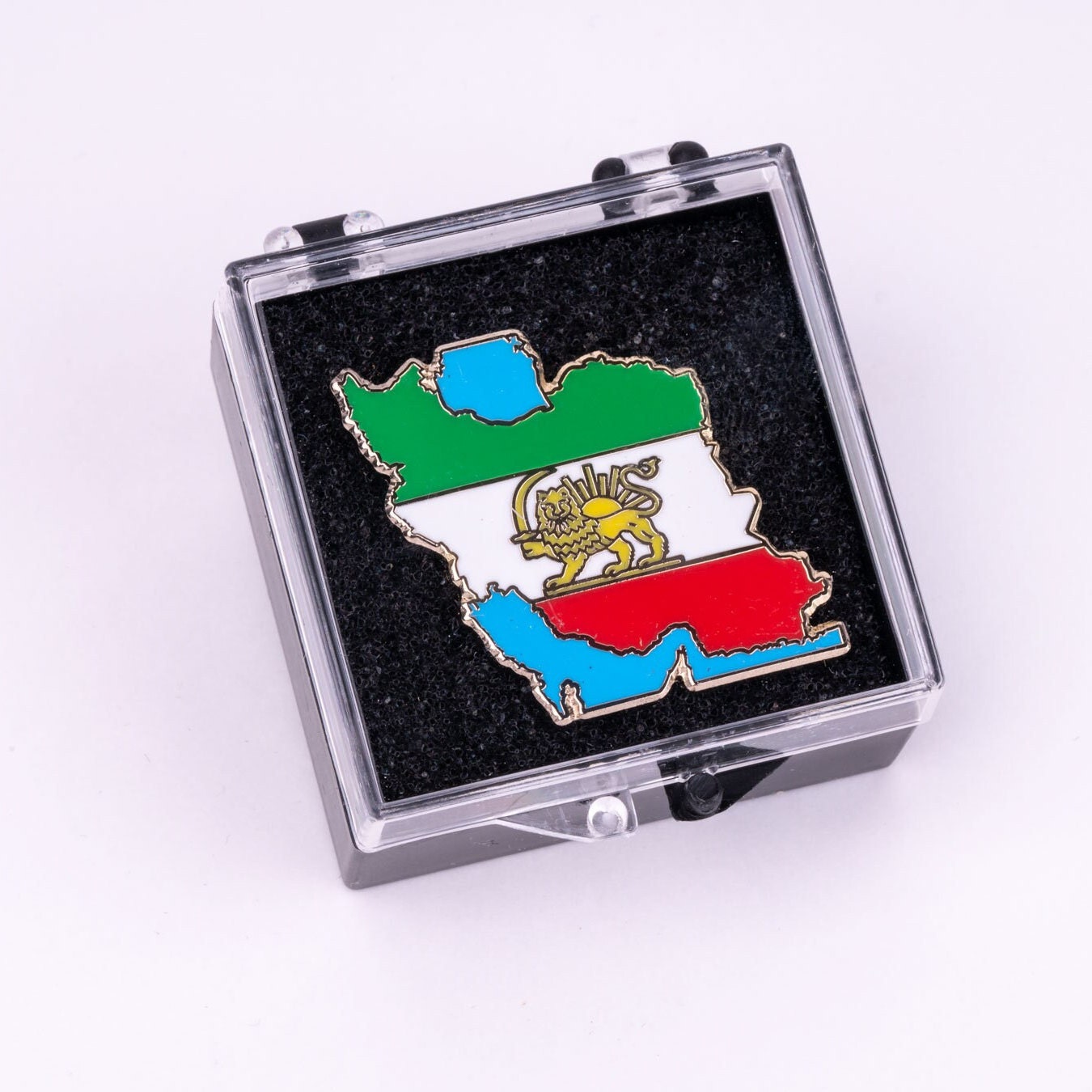 Map of Iran Lapel Pin Gift Pride of Iran Lovers - Etsy
