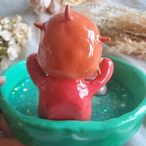 Ponyo Inspired Clay Trinket Tray Ponyo Figure Figurine Home Decor ...