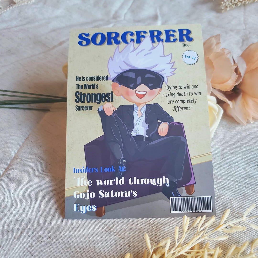 Gojo Magazine Cover Print 5 X 7” - Etsy
