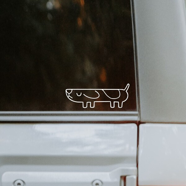 Dog Car Decals - Etsy