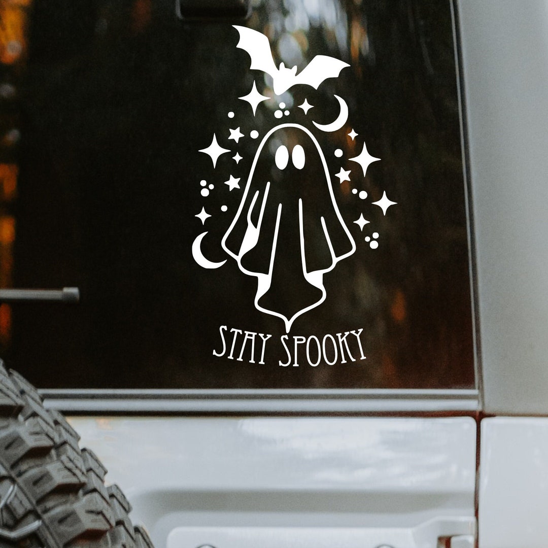 Stay Spooky Ghost Decal - Etsy