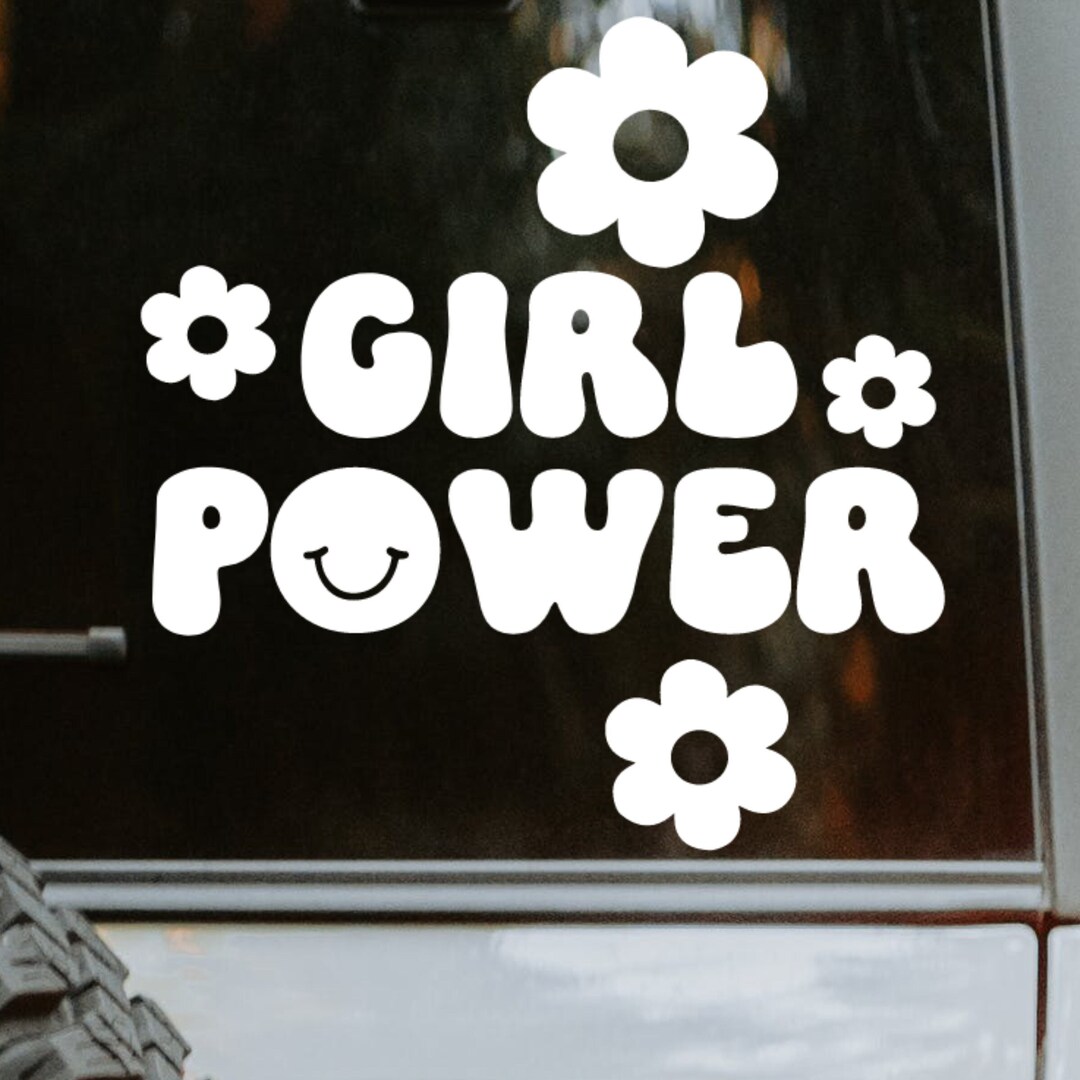 Girl Power Decal - Etsy