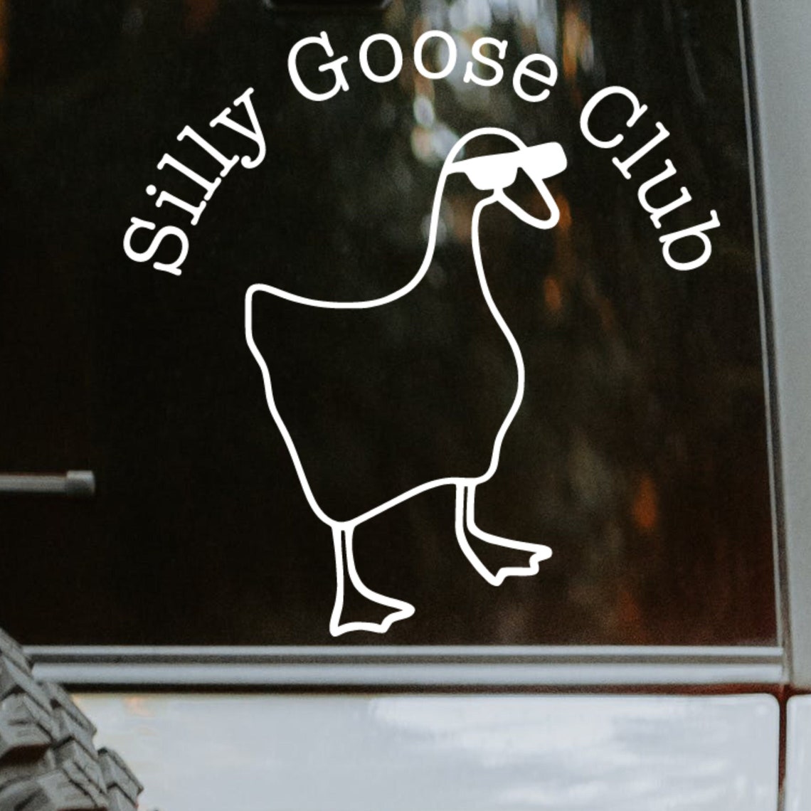 Silly Goose Club Decal - Etsy