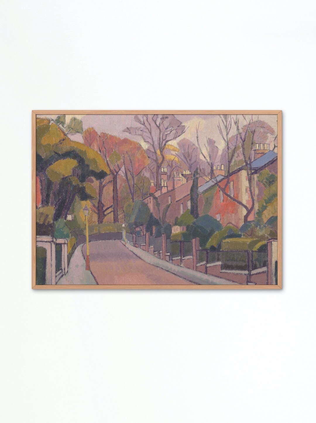 Digital Download Printable Wall Art Townscape Print - Etsy