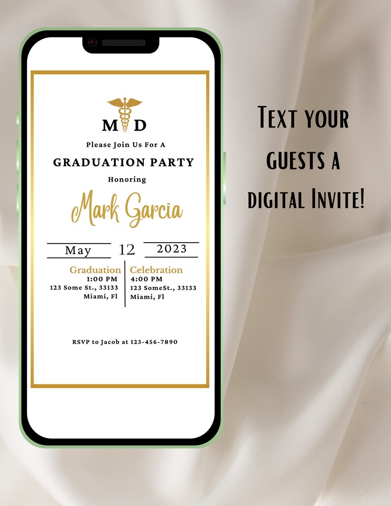 Graduation Ceremony Invitation Graduation Party Invite Graduation ...