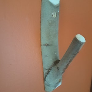 Hardwood Tree Branch Hooks. Wood Hooks. Wall Hooks, Handmade Coat Racks ...