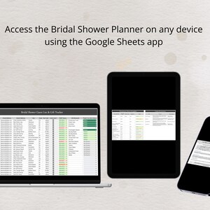 Editable Bridal Shower Planner | Digital Wedding Organizer Template ...