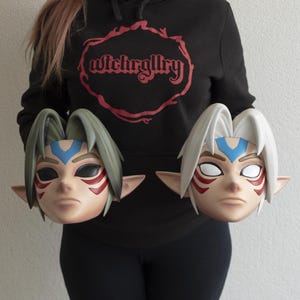 The Legend of Zelda: Fierce Deity's Mask - Full-scale 3D Printed, Hand ...