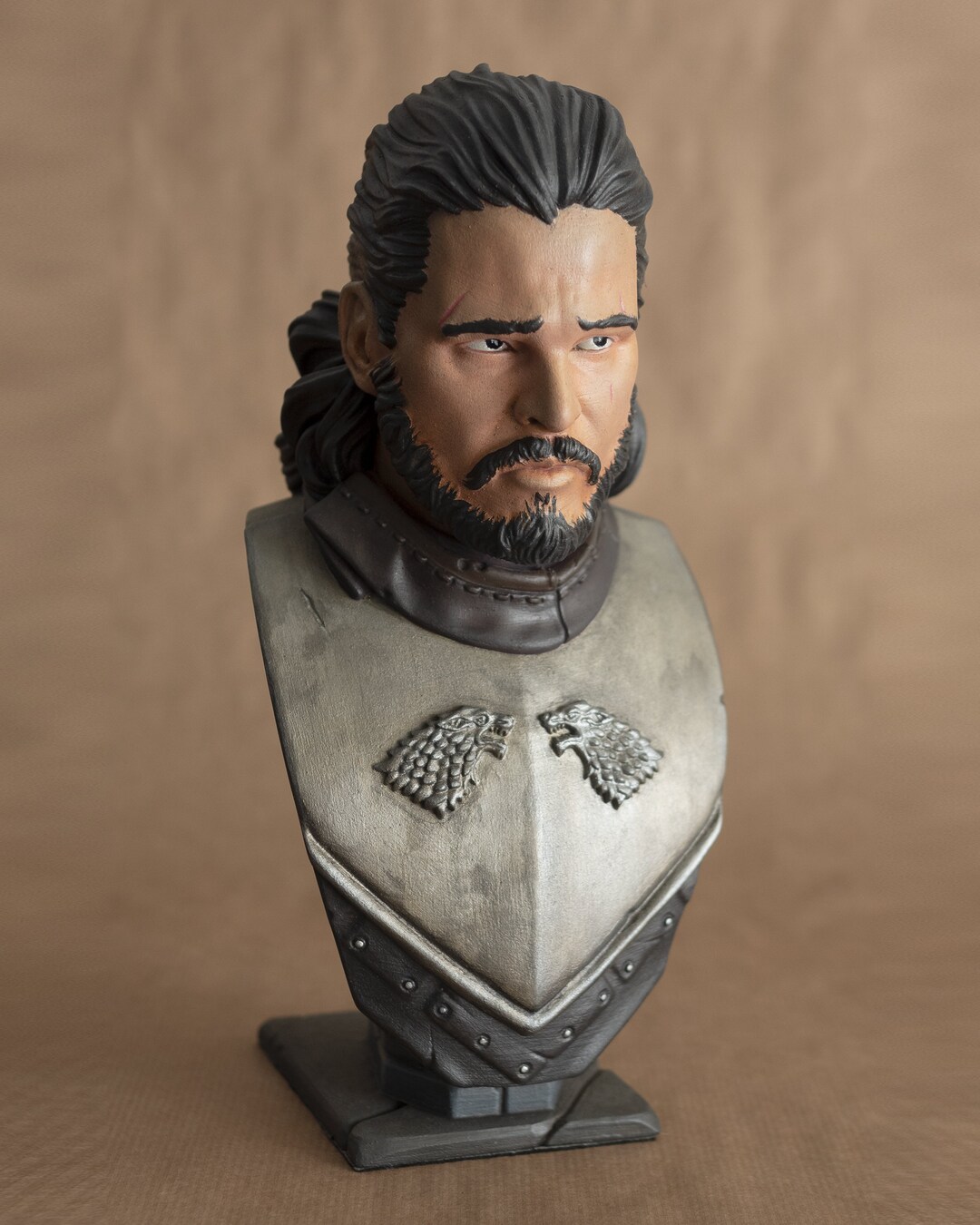 Jon Snow Bust Game of Thrones 26 Cm High - Etsy