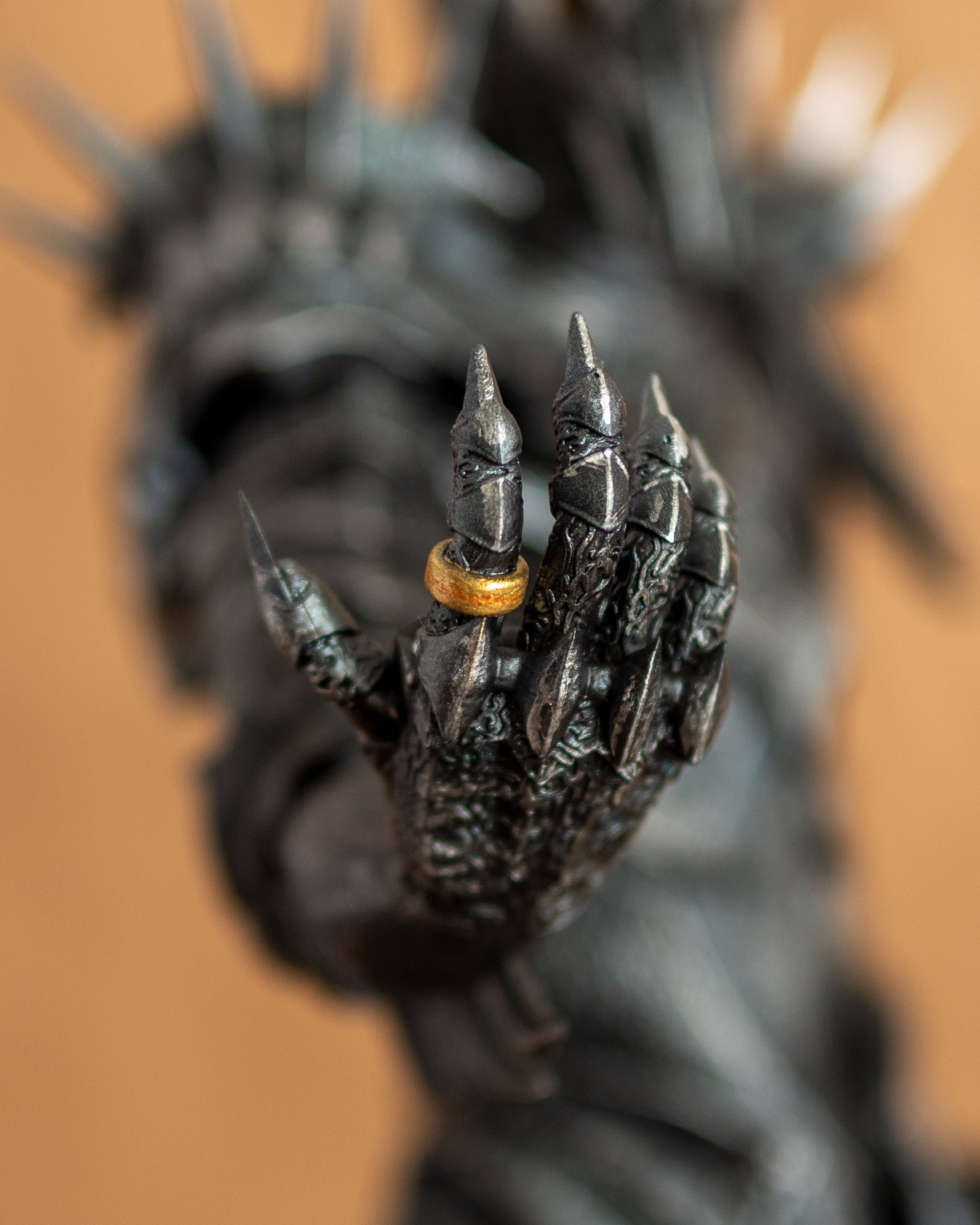 Sauron Statue 38 Cm the Lord of the Rings Resin Figure - Etsy