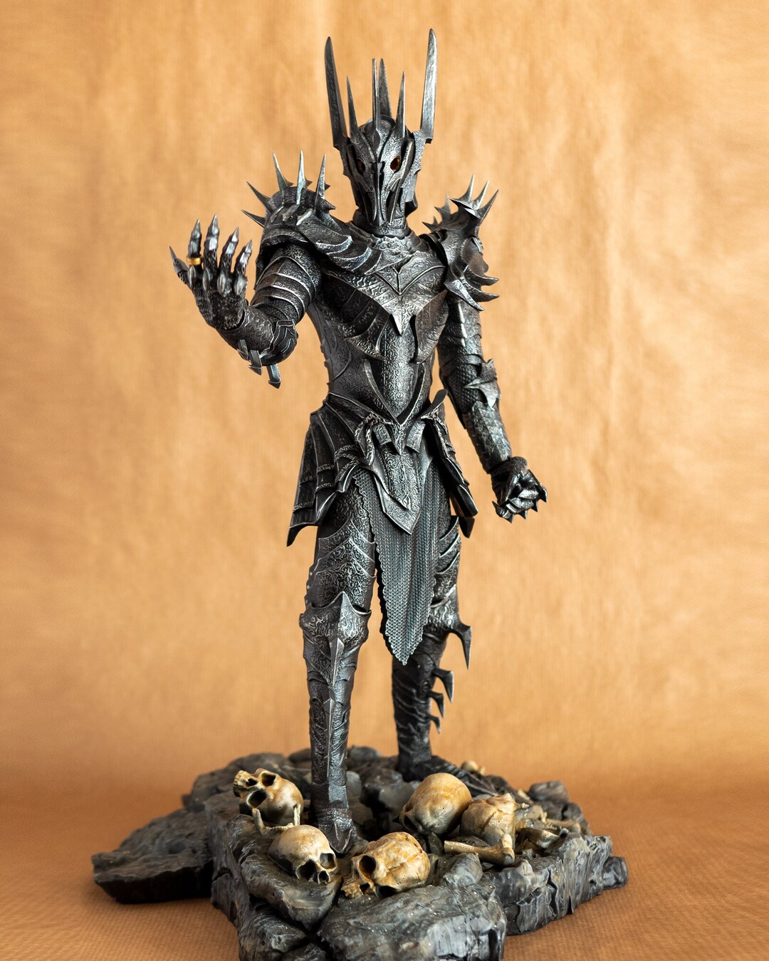 Sauron Statue 38 Cm the Lord of the Rings Resin Figure - Etsy
