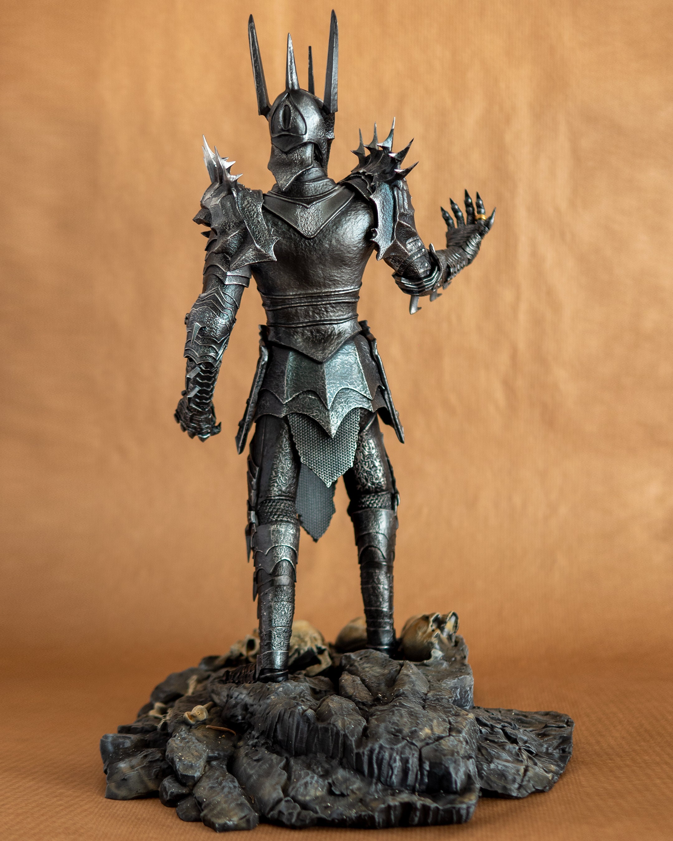 Sauron Statue 38 Cm the Lord of the Rings Resin Figure - Etsy