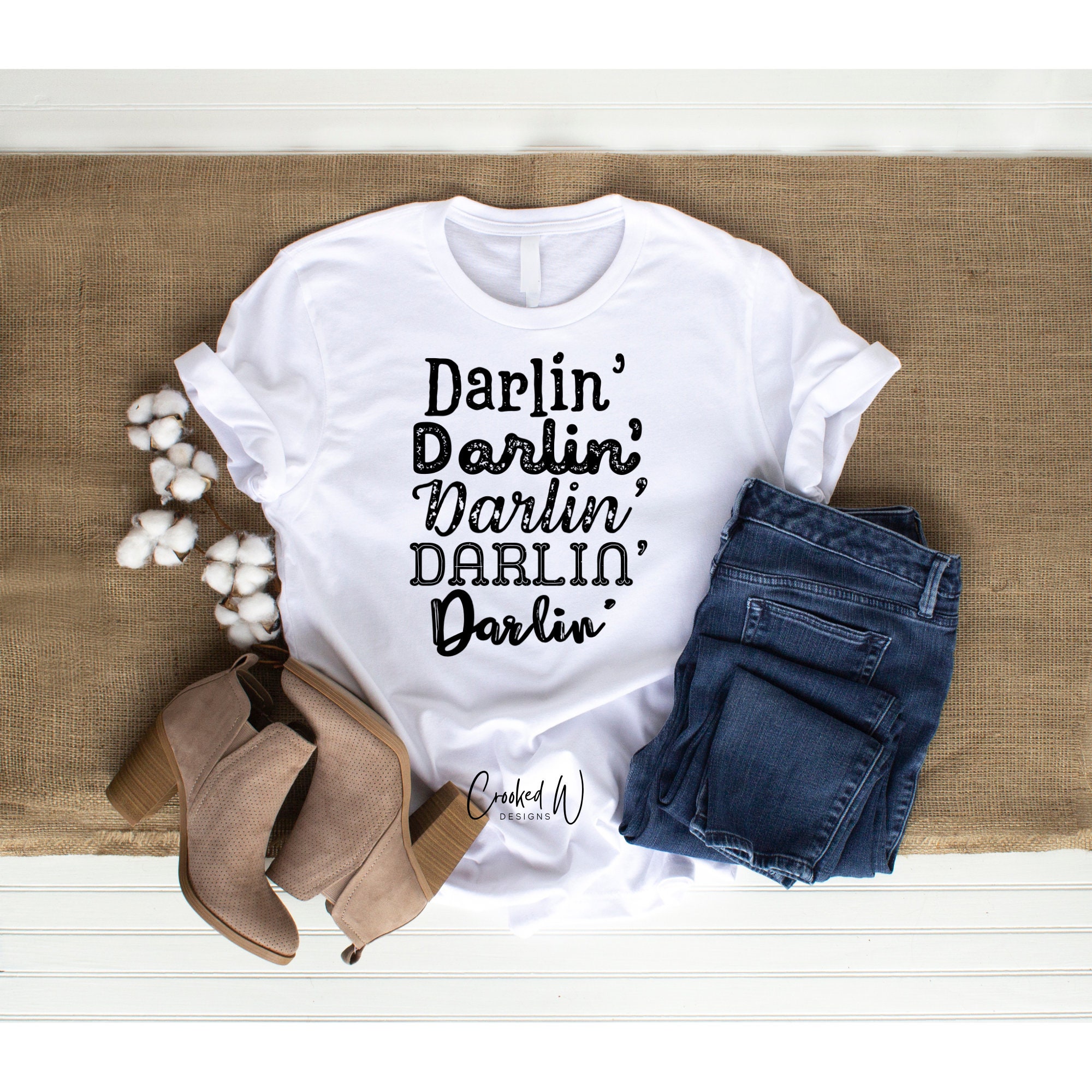 Darlin SVG, Darlin PNG, Country Western Shirt, Popular SVG, Popular Png ...