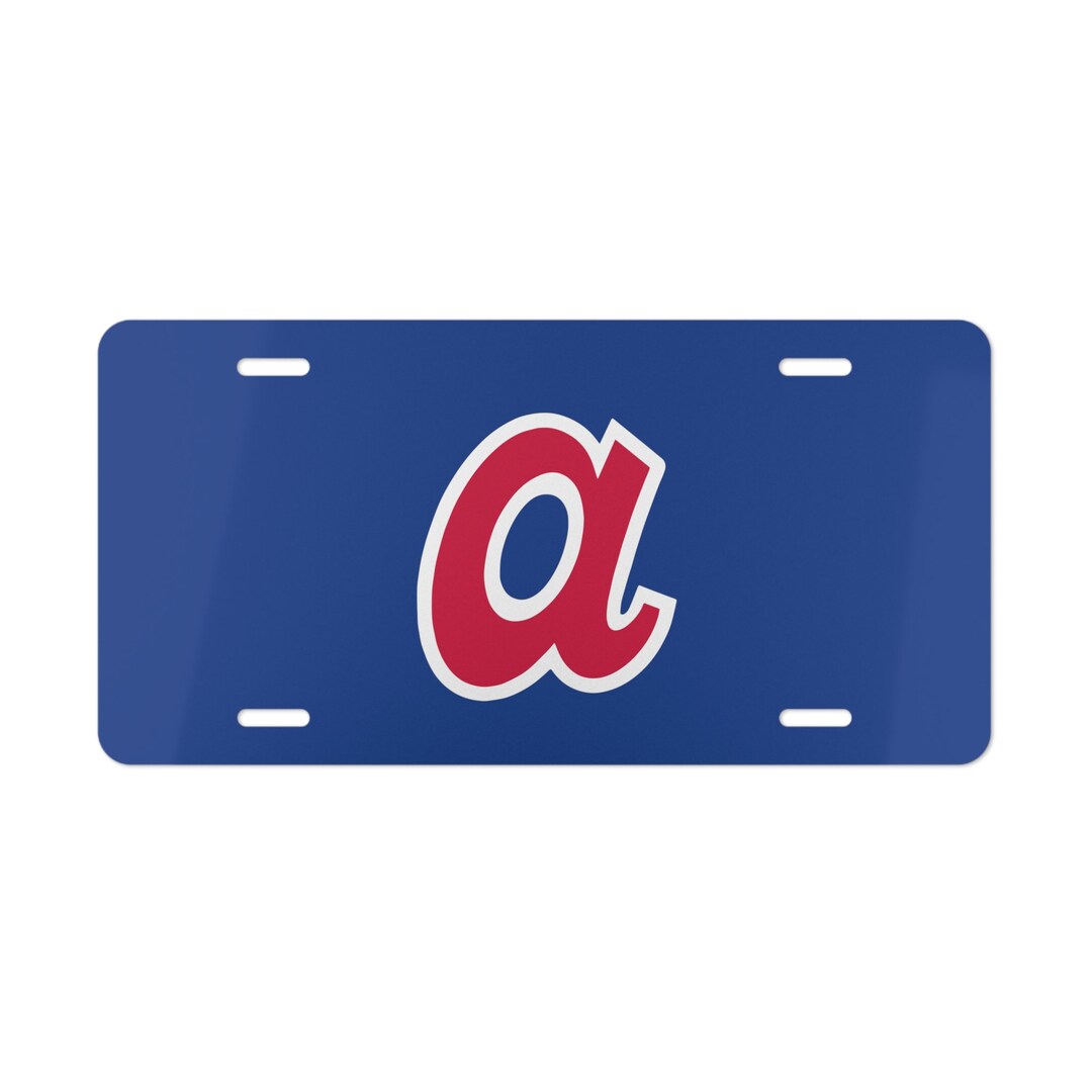 Fan of Atlanta Baseball License Plate | Atlanta Braves License Plate ...